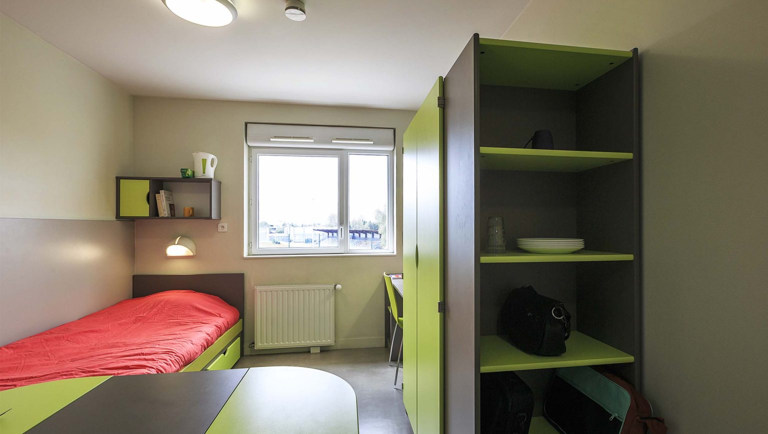 Logement Crous à Aubière : Résidence Les Meuniers - Crous Clermont Auvergne