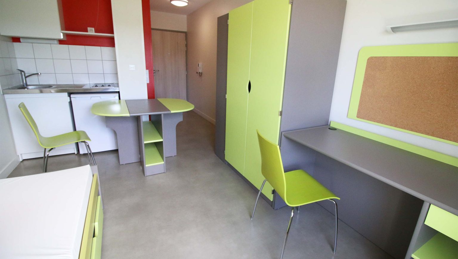 Logement Crous à Aubière : Résidence Les Meuniers - Crous Clermont Auvergne